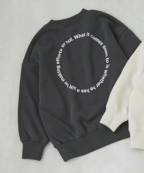 devirock（デビロック）の「デビラボ BIGシルエット プリント トレーナー（スウェット）」 - WEAR