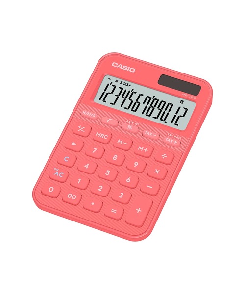 CASIO（カシオ）の「カラフル電卓 / ミニジャストタイプ / MW-C20D-CL-N（ステーショナリー）」 - WEAR
