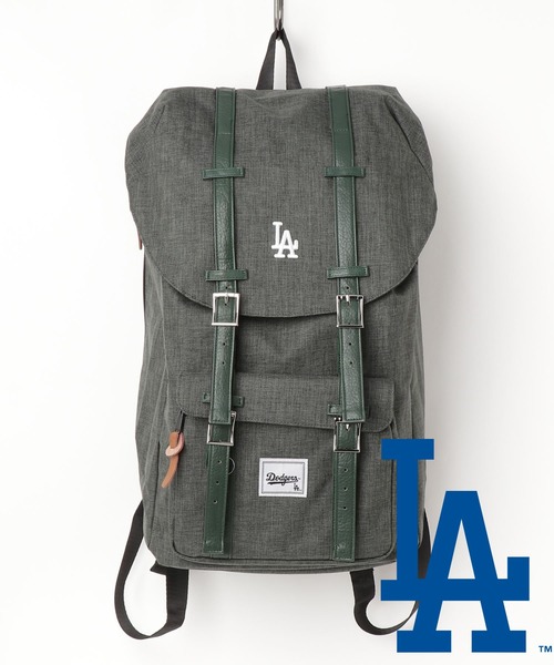 MLB（メジャーリーグベースボール）の「MLB (MAJOR LEAGUE BASEBALL) LA フラップリュック（バックパック/リュック ...