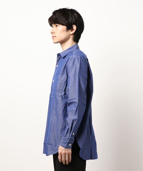 blurhms（ブラームス）の「【men's】blurhms/ブラームス Polish Chambray shirt（シャツ/ブラウス）」 - WEAR