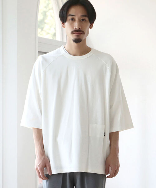 BEAMS（ビームス）の「NULL TOKYO / Raglan Pocket T-shirt（Tシャツ/カットソー）」 - WEAR