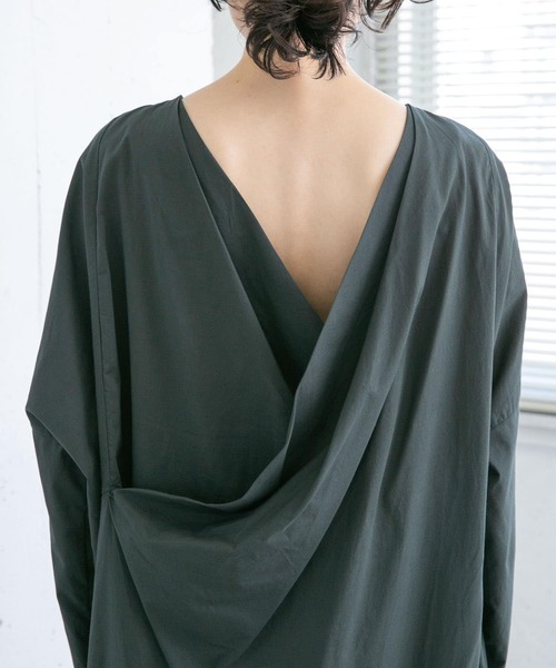 KBF（ケイビーエフ）の「BACKカシュクールデザインワンピース（ワンピース）」 - WEAR