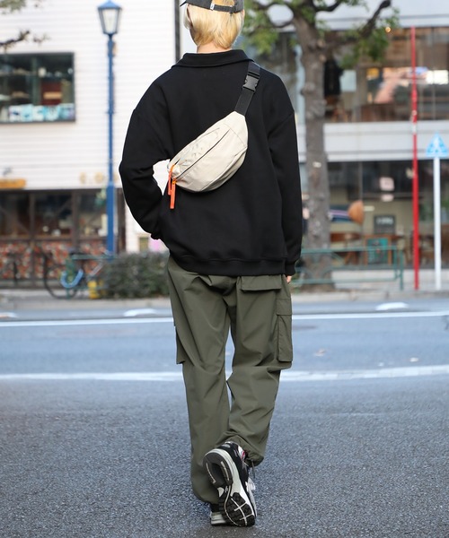 SETUP7（セットアップセブン）の「【SETUP7】フロントポケットボディバッグ ウエストバッグ KNF037（ボディバッグ/ウエストポーチ）」 - WEAR