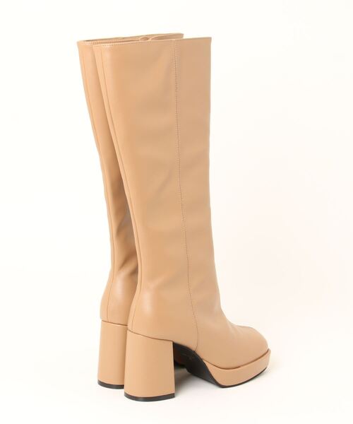 clear（クリア）の「前後厚底ヒールロングブーツ≪2023AW新作≫（その他シューズ）」 - WEAR