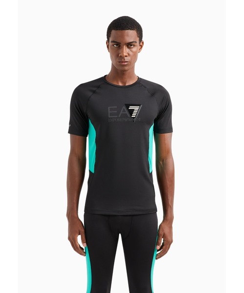 【エンポリオ アルマーニ EA7】Dynamic Athlete Tシャツ VIGOR7テクニカルファブリック（Tシャツ/カットソー）｜EMPORIO ARMANI EA7（エンポリオ ...