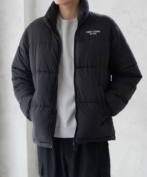 FIRST DOWN（ファーストダウン）の「FIRST DOWN the basic マイクロポリ中綿スタンドブルゾン（ダウンジャケット/コート）」 - WEAR