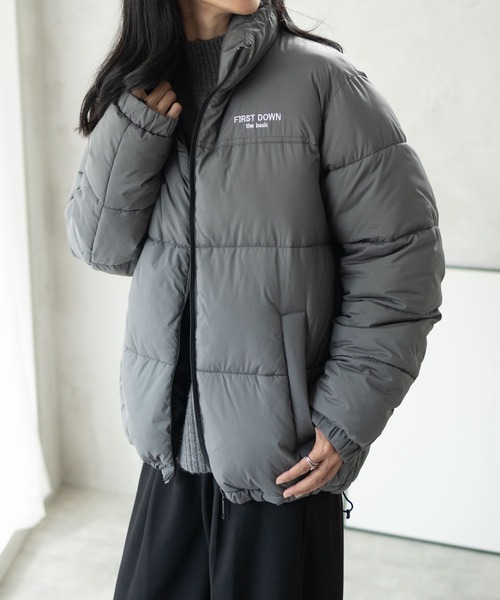 FIRST DOWN（ファーストダウン）の「FIRST DOWN the basic マイクロポリ中綿スタンドブルゾン（ダウンジャケット/コート）」 - WEAR