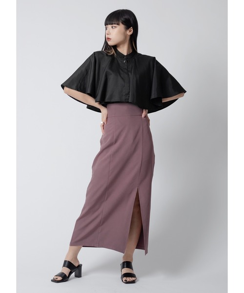 Adoon plain（アドーンプレーン）の「ケープブラウス / 半袖（シャツ/ブラウス）」 - WEAR