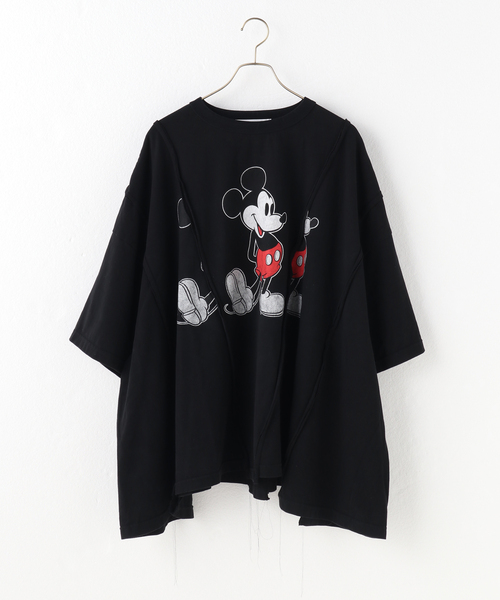 JOINT WORKS（ジョイントワークス）の「DISCOVERED “Disney Collection”＜Mickey＞ Wide Mickey Tee（Tシャツ/カットソー）」 - WEAR