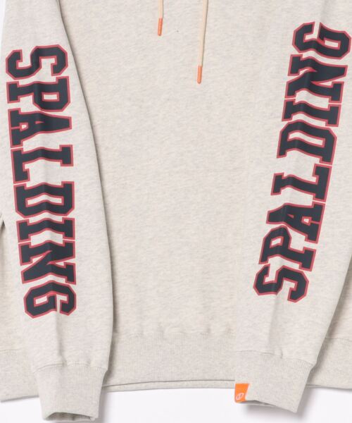 JUGLANS（ユグランス）の「SPALDING ARM PRINT SWEAT HOODIE（パーカー）」 - WEAR