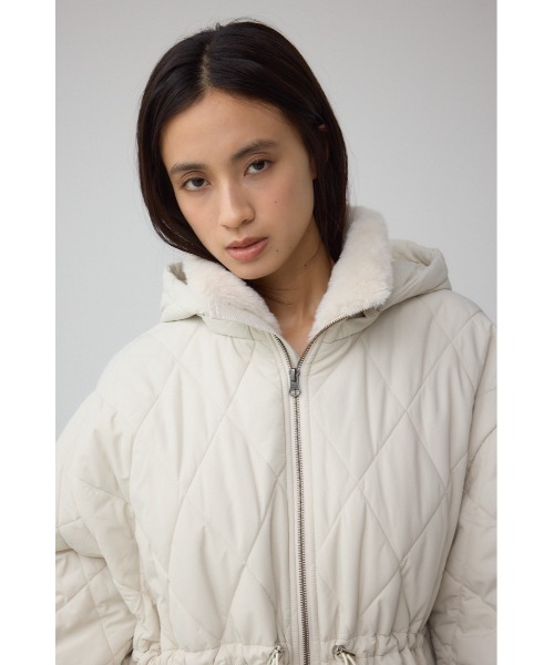 セール】キルティング中綿ミドルコート（ブルゾン）｜AZUL BY MOUSSY