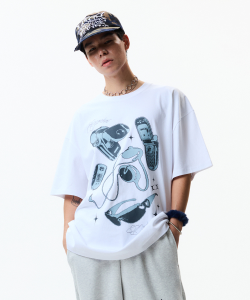 CRITIC（クリティック）の「DIGITAL GENERATION T-SHIRT WHITE（Tシャツ/カットソー）」 - WEAR