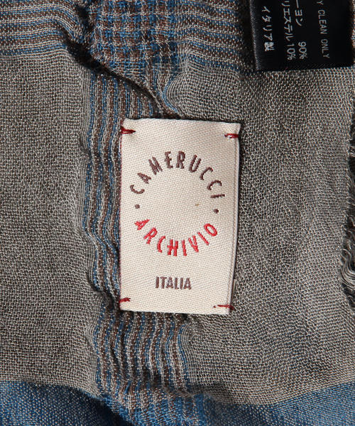 CAMERUCCI ARCHIVIO（カメルッチアルキビオ）の「CAMERUCCI / ビッグチェック ストール（ストール/ショール）」 - WEAR