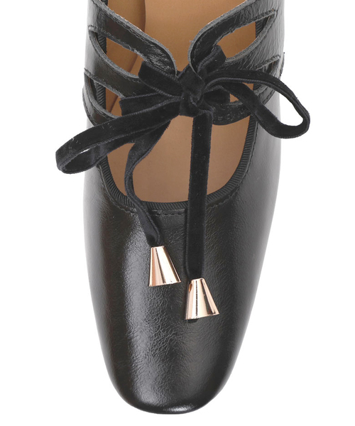 AMERI（アメリ）の「CUTWORK LACE UP PUMPS（パンプス）」 - WEAR