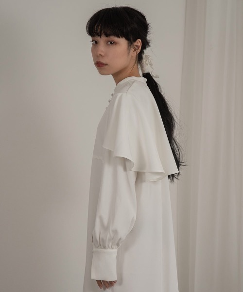 I_am（アイアム）の「flare cape tuck op（ワンピース）」 - WEAR