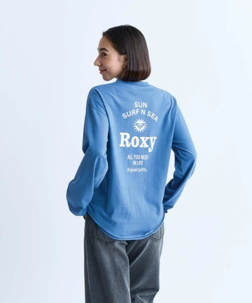 【セール】SUN SURF N SEA/ロキシーラウンドヘム長袖ロンT（Tシャツ/カットソー）｜ROXY（ロキシー）のファッション通販 - ZOZOTOWN