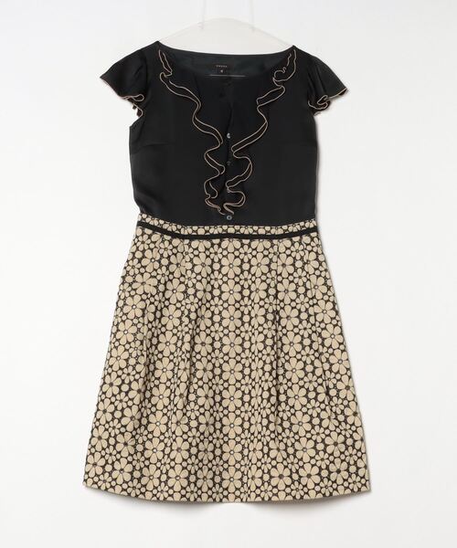 【セール/ブランド古着】花柄ドッキングワンピース（ワンピース）｜TOCCA（トッカ）のファッション通販 - ZOZOUSED