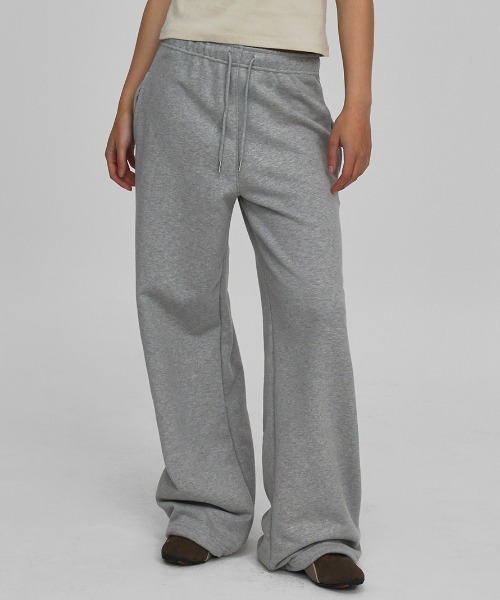BLACKUP（ブラックアップ）の「[B-BASIC] ヘビーコットンワイド2WAYパンツ（スウェットパンツ）」 - WEAR