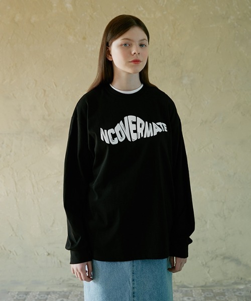 NCOVER（エヌカバー）の「【NCOVER 】ウェーブメイトロゴ 長袖ティーシャツ / WAVE MATE LOGO LONGSLEEVE ...
