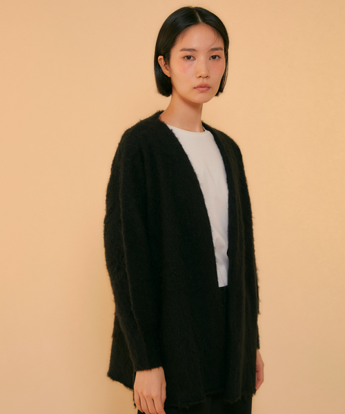 ReNorm（リノーム）の「アルパカMIXカーディガン（カーディガン/ボレロ）」 - WEAR