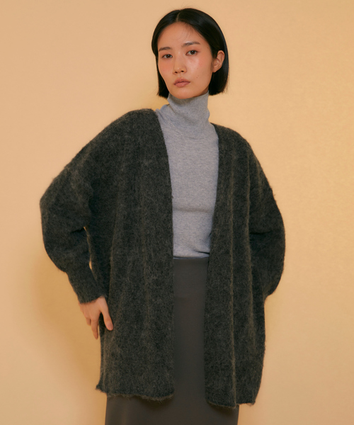 ReNorm（リノーム）の「アルパカMIXカーディガン（カーディガン/ボレロ）」 - WEAR