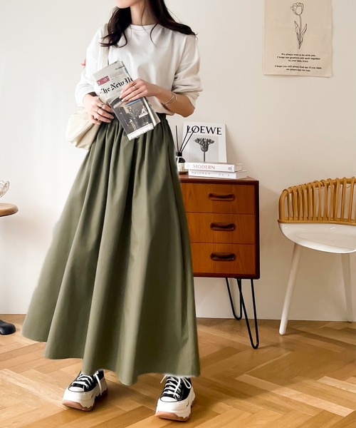 Java（ジャバ）の「《JaVa ジャバコラボ》レディのマストアイテム。ボリュームフレアスカート（スカート）」 - WEAR