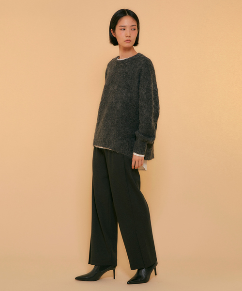 ReNorm（リノーム）の「アルパカMIXニットプルオーバー（ニット/セーター）」 - WEAR