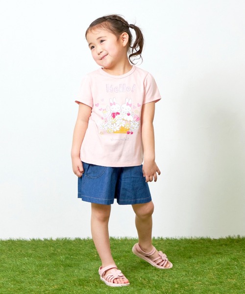 KP（ケーピー）の「CAYA 虫除け(インセクトシールド)mimiちゃん半袖Tシャツ100～130（Tシャツ/カットソー）」 - WEAR