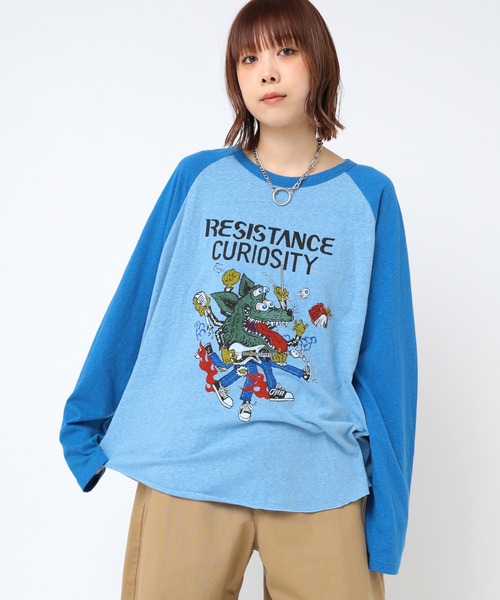 M2412 FOUR EYED WOLFロンT（Tシャツ/カットソー）｜RNA（アールエヌエー）のファッション通販 - ZOZOTOWN