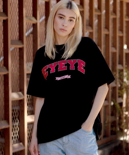 EYEYE（アイアイ）の「『eyeye』EYEYE BASIC LOGO COTTON T-SHIRT / ベーシック ロゴ コットン T ...