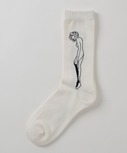 BILLY'S ENT（ビリーズエンター）の「WHIMSY/ CATHIE SOCKS WHITE（ソックス/靴下）」 - WEAR