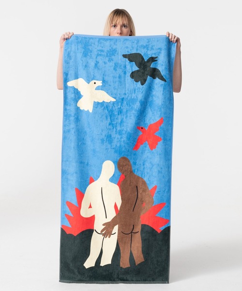 Carne Bollente（カルネボレンテ）の「【Carne Bollente】MEN OF FIRE BEACH TOWEL（タオル ...