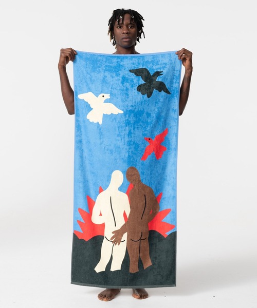 Carne Bollente（カルネボレンテ）の「【Carne Bollente】MEN OF FIRE BEACH TOWEL（タオル ...