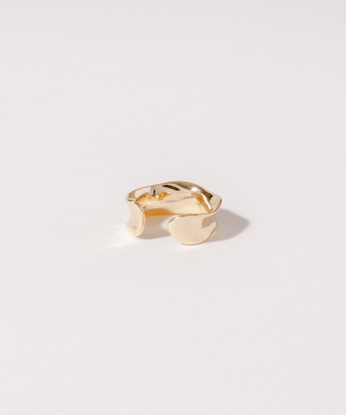 tone（トーン）の「【novice】Pleat Ear Cuff（イヤーカフ）」 - WEAR