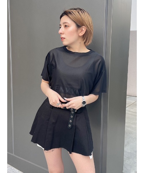 ENVYM（アンビー）の「シアーリラックスTee（Tシャツ/カットソー）」 - WEAR