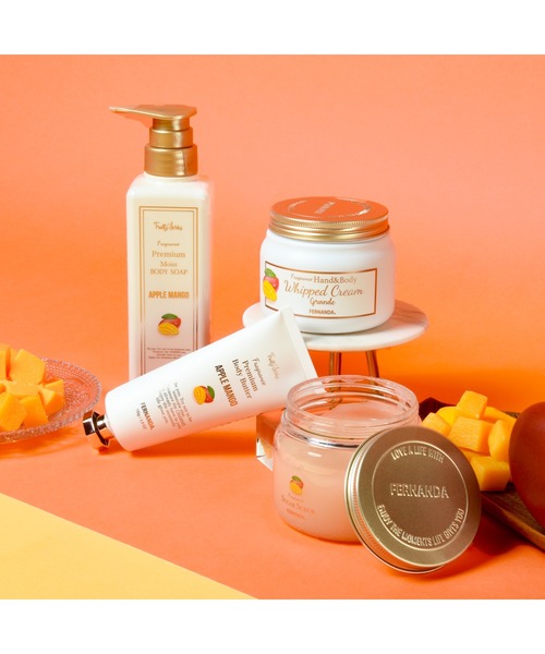 FERNANDA（フェルナンダ）の「【数量限定】フレグランスプレミアムボディソープ（アップルマンゴー）/Fragrance Premium Body Soap (Apple mango)（石鹸 ...