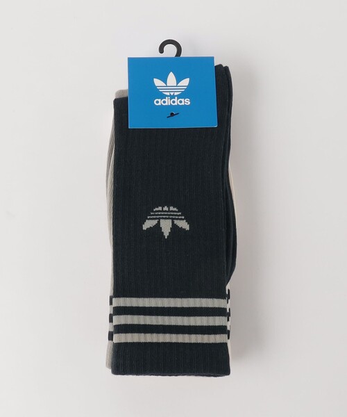 adidas Originals（アディダスオリジナルス）の「＜adidas Originals＞クルーソックス 3P /靴下 / キッズ ...
