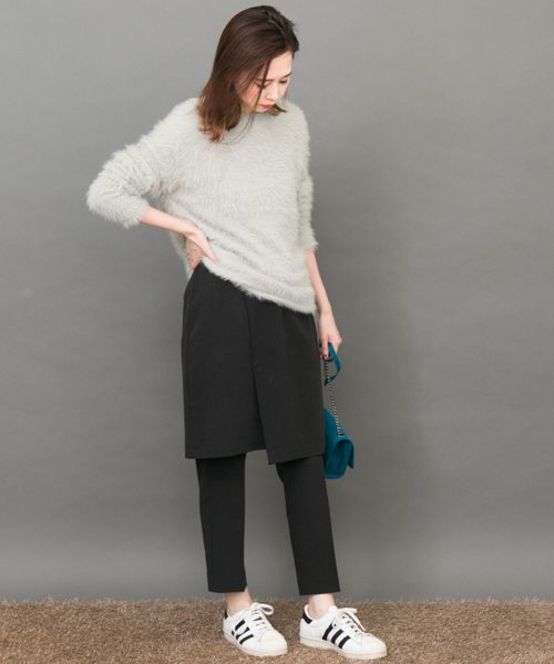 KBF（ケイビーエフ）の「【WEB限定】KBF スカートSETトラウザー（その他パンツ）」 - WEAR