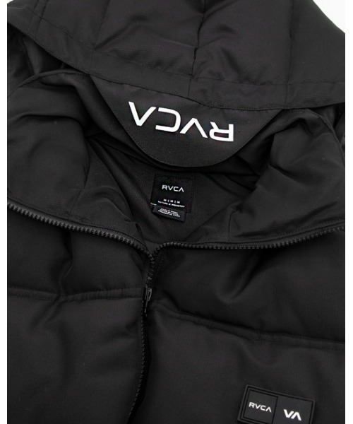 RVCA（ルーカ）の「RVCA メンズ VISOR HOODED PUFFER ジャケット【2022年秋冬モデル】/ルーカアウター（ブルゾン ...
