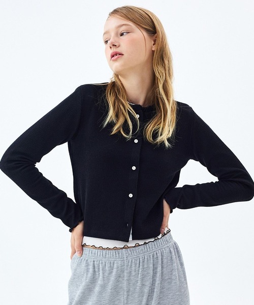 DEARSTALKER（ディアストーカー）の「DEARSTALKER／CHOVY KNITカーディガン 2170707（カーディガン/ボレロ ...