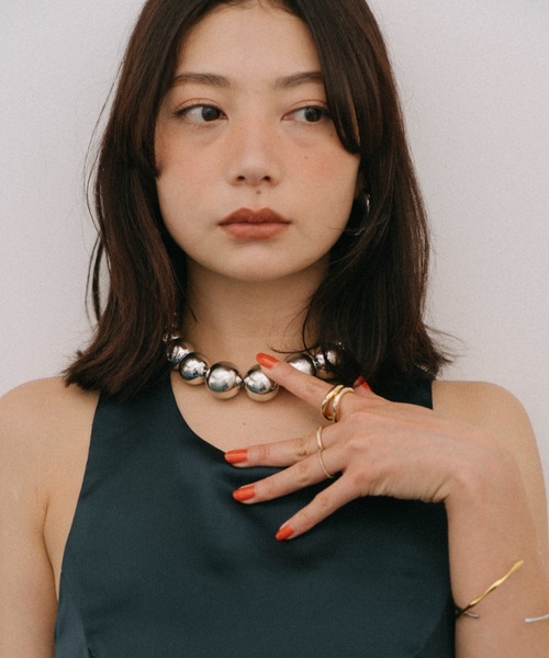 HANNE（アン）の「BIGボールネックレス（ネックレス）」 - WEAR
