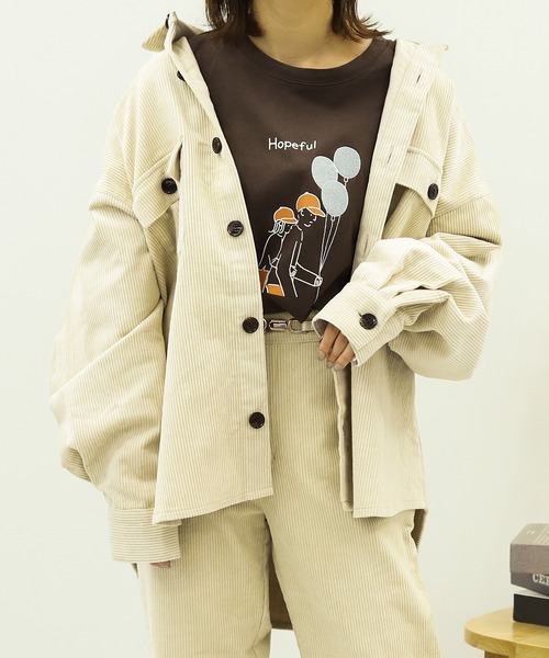 PairPair（ペアペア）の「コーデュロイCPOジャケット(セットアップ/ユニセックス)（ブルゾン）」 - WEAR