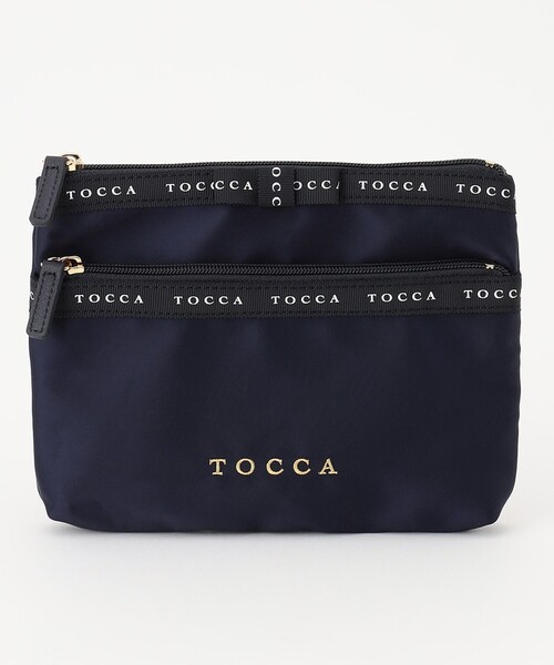TOCCA（トッカ）の「LOGO RIBBON POUCH ポーチ（ポーチ）」 - WEAR