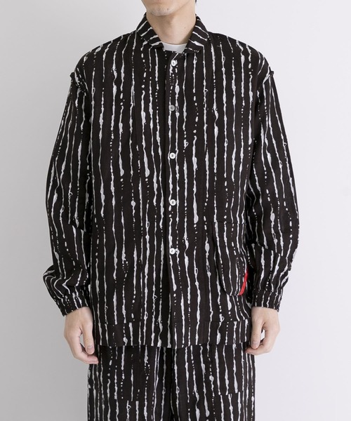 PHINGERIN（フィンガリン）の「PHINGERIN NIGHT SHIRT GAUZE DROP（シャツ/ブラウス）」 - WEAR