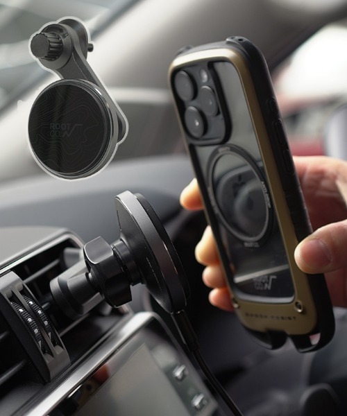 ROOT CO. PLAY EZ1 MagSafe Wireless Car Charger（スマホグッズ）｜ROOT CO.（ルート）の ...