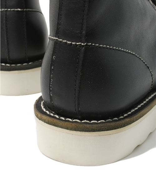 alcali（アルカリ）の「LABORER SHOES MANUFACTURING / PLAIN TOE WORK BOOTS（ブーツ ...