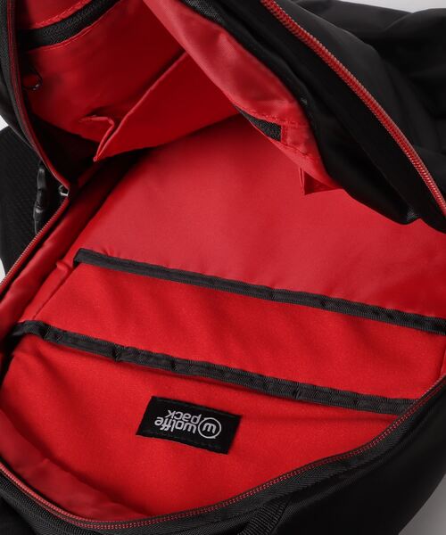 atmos pink（アトモスピンク）の「Wolffepack Escape (BLACK/RED)（バックパック/リュック）」 - WEAR