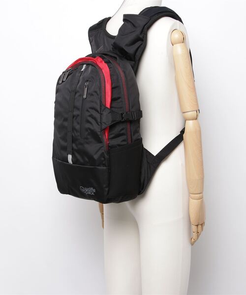 atmos pink（アトモスピンク）の「Wolffepack Escape (BLACK/RED)（バックパック/リュック）」 - WEAR