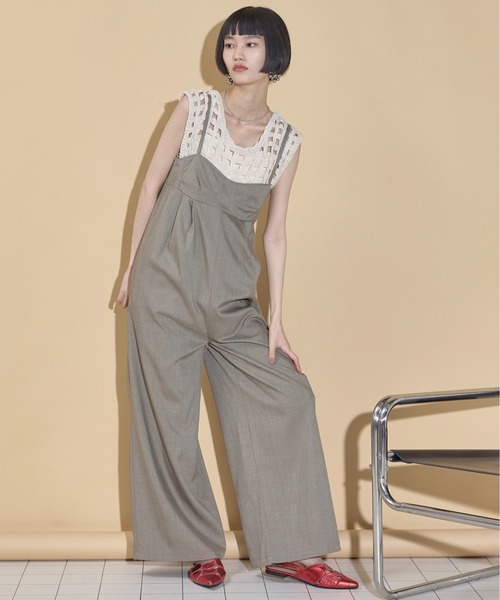 THE YOn（ザヨン）の「バテンレースフリンジヘムベスト（ベスト）」 - WEAR