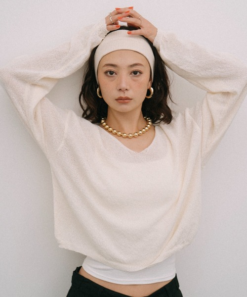 HANNE（アン）の「BIGボールチェーンネックレス（ネックレス）」 - WEAR